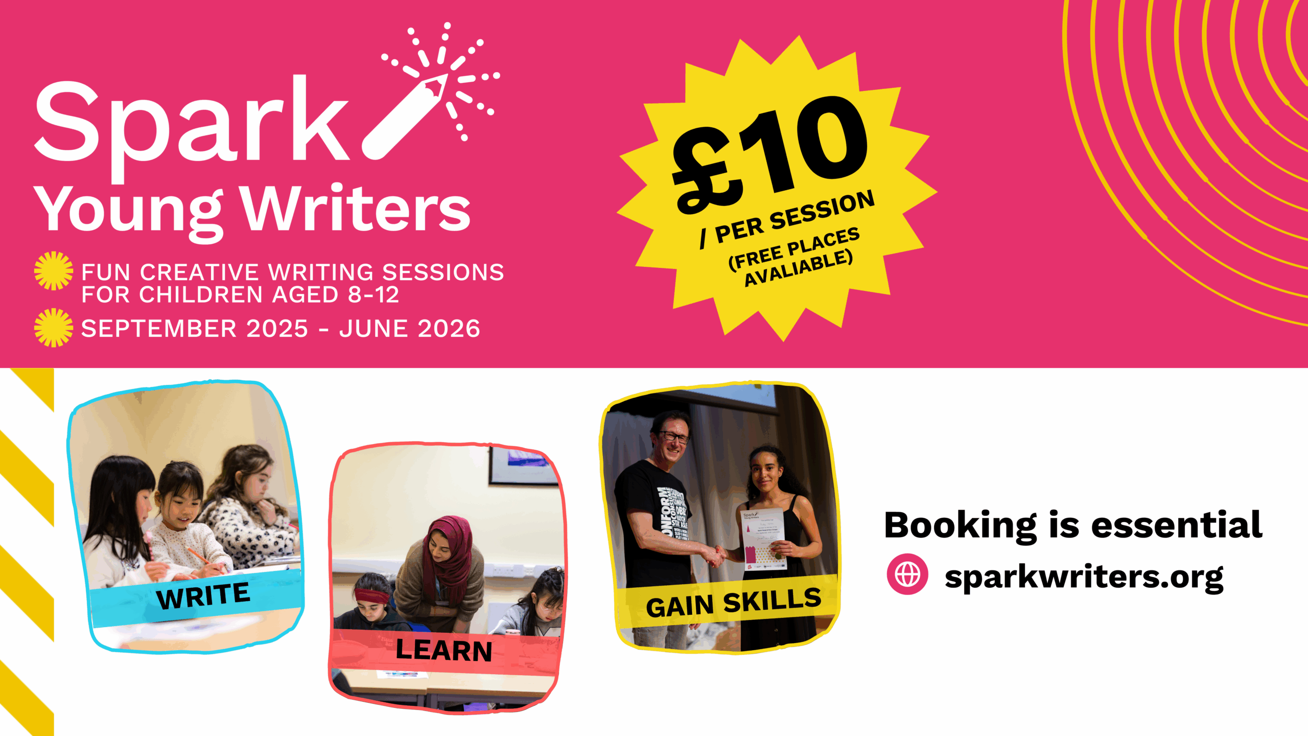 Downloadable information - Spark Young Writers